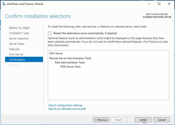Cómo instalar y configurar DNS en Windows Server 2016 | Hostwinds