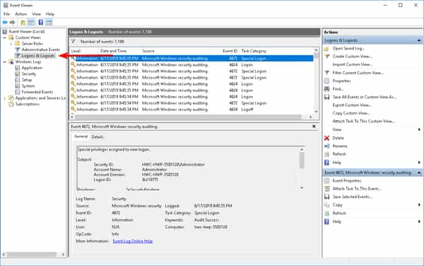 How to Review Login Events in a Windows Server | Hostwinds