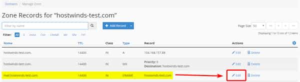How to Change a CNAME Record | Hostwinds
