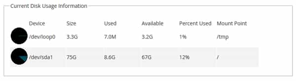 Checking Your Current Disk Usage In WHM | Hostwinds