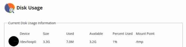 Checking Your Current Disk Usage In WHM | Hostwinds