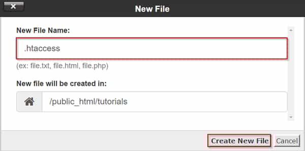 How To Create And Edit Htaccess File In Cpanel Hostwinds