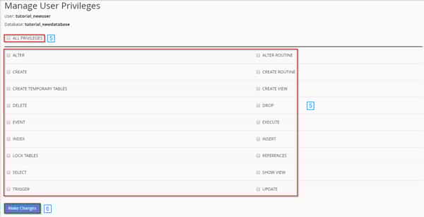 Managing MySQL User Permissions in cPanel | Hostwinds