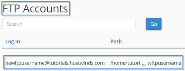 How to Create FTP Account in cPanel | Hostwinds