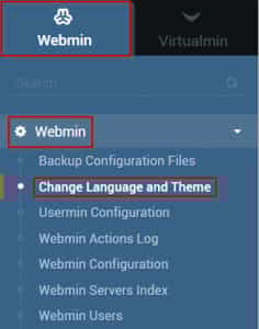 How to Change the Virtualmin Theme | Hostwinds