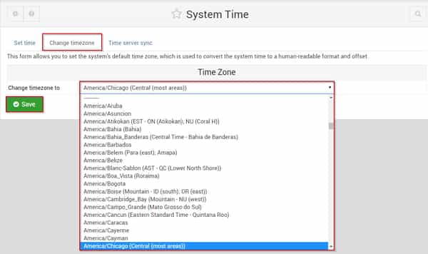 How To Change Your Server Time In Virtualmin | Hostwinds