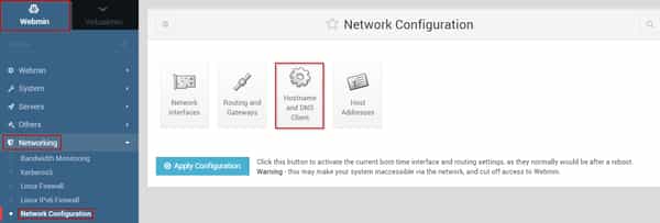 How To Change The Hostname In Virtualmin | Hostwinds