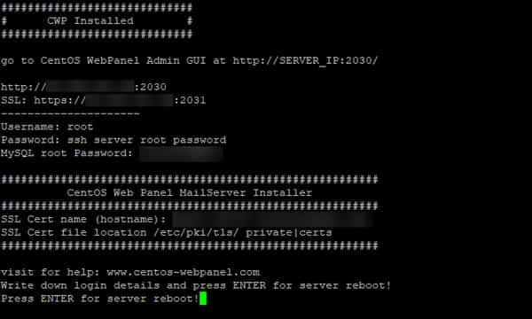 Installing Centos Web Panel On Centos 7 Hostwinds