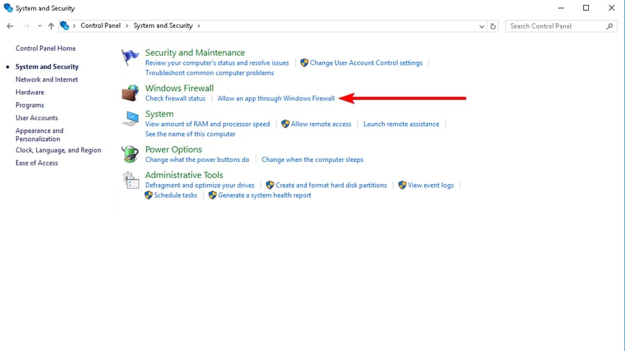 How to Allow a Program Through the Windows Firewall | Hostwinds