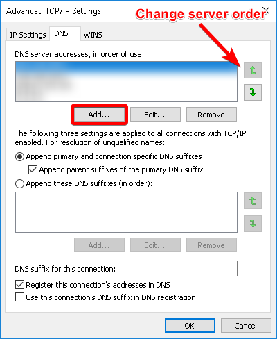 Change Network Adapter DNS Server Settings | Hostwinds