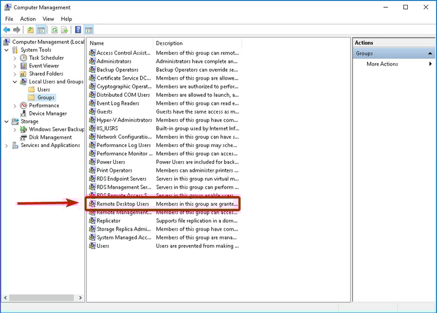 RDP-Berechtigungen für mehrere RDP-Verbindungen (Windows Server 2016 ...