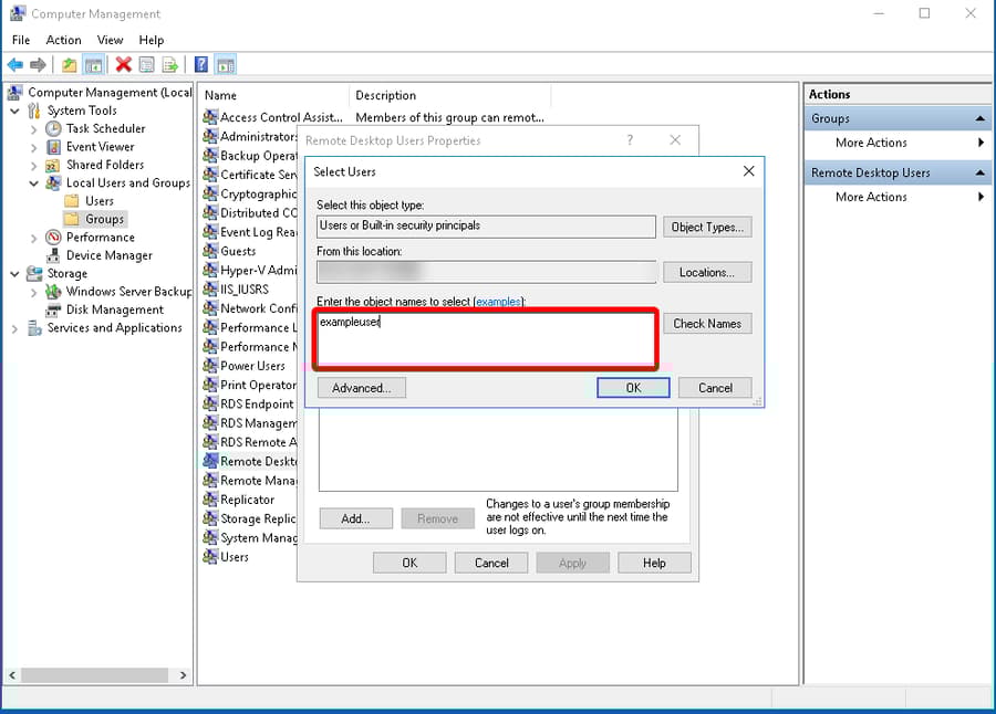 Разрешения RDP для нескольких подключений RDP (Windows Server 2016 ...