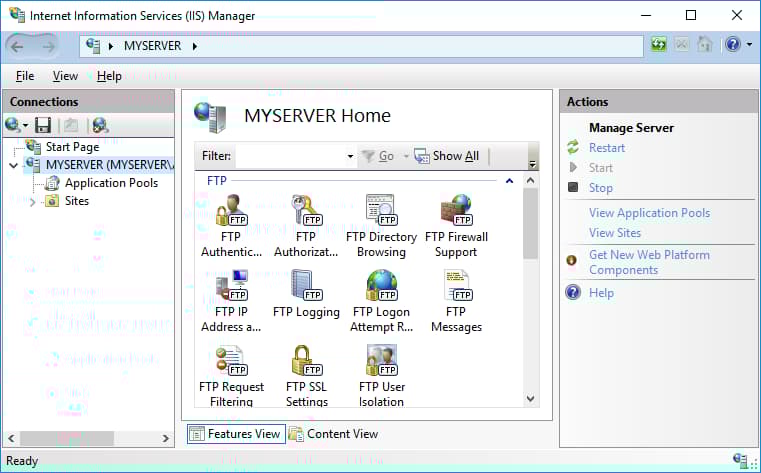 Instalando FTP no Windows Server | Hostwinds