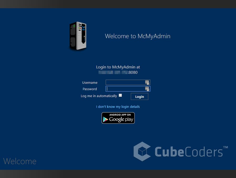 Getting Started With McMyAdmin | Hostwinds