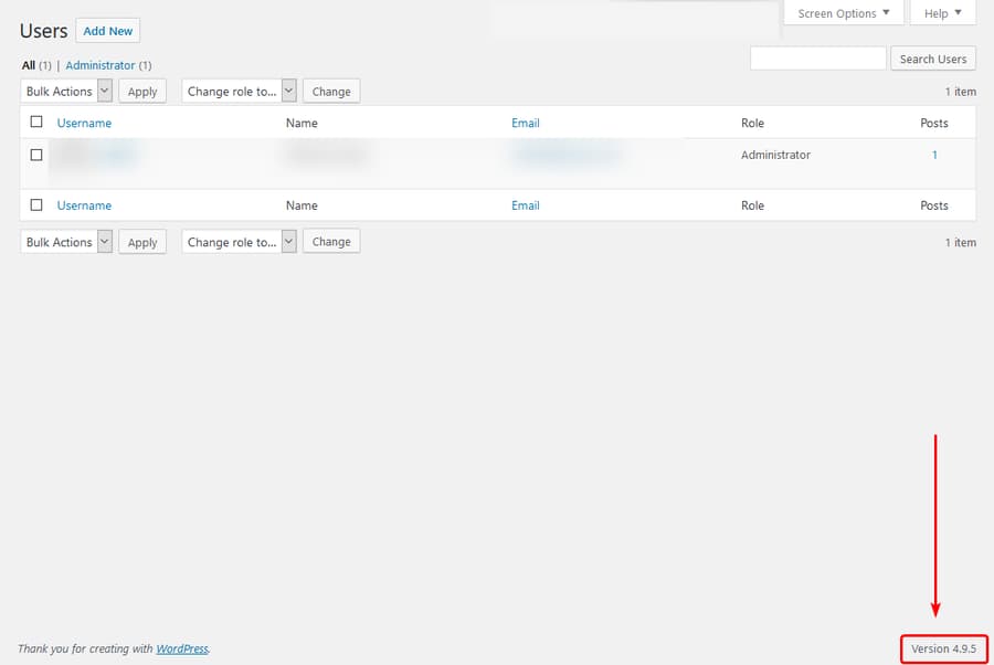 How To View Your WordPress Version | Hostwinds