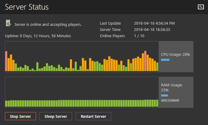How to Check Minecraft Server Status on McMyAdmin | Hostwinds