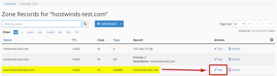 How to Change a CNAME Record | Hostwinds