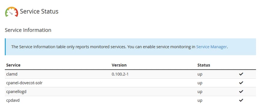 Using WHM Service Status to Monitor Your Server | Hostwinds