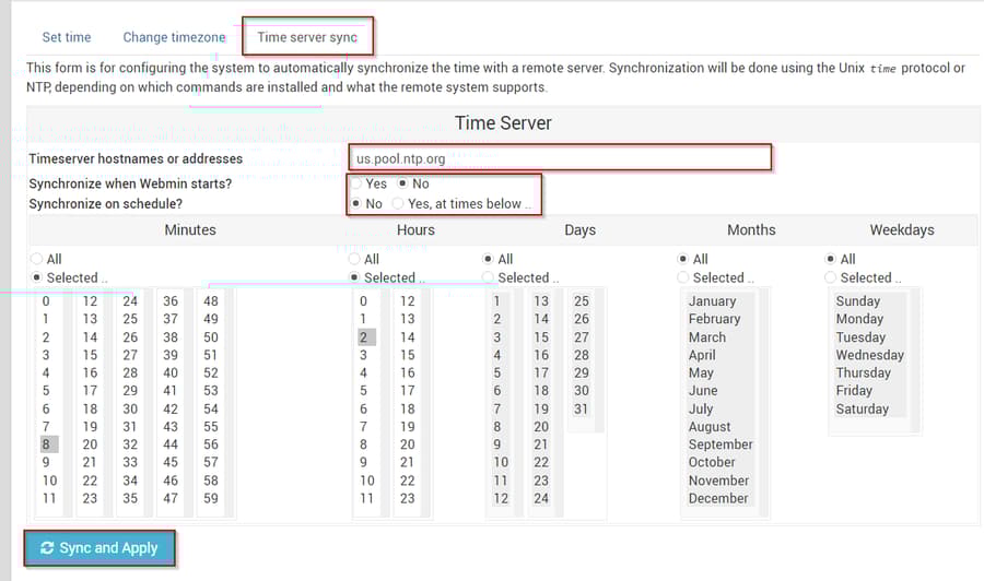 How To Change Your Server Time In Virtualmin | Hostwinds