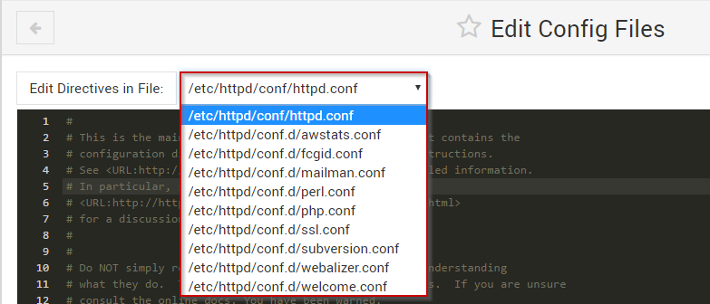 How To Edit Apache Conf Files In Virtualmin | Hostwinds
