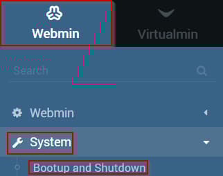 How to start/stop/restart a service in Virtualmin | Hostwinds