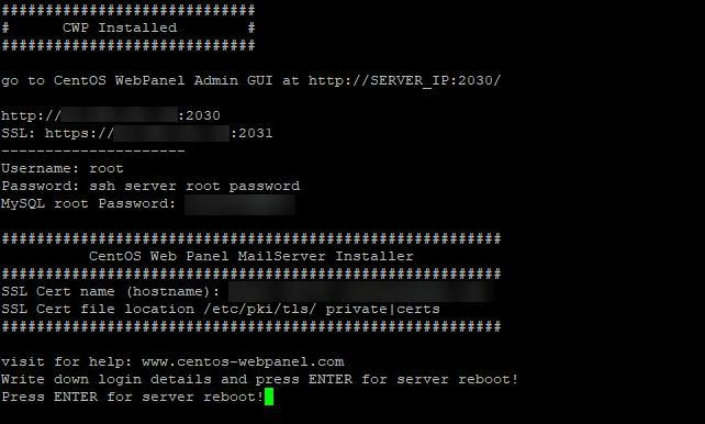 Installing CentOS Web Panel on CentOS 7 | Hostwinds
