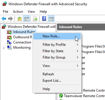How To Open and Block Ports in Windows Firewall | Hostwinds