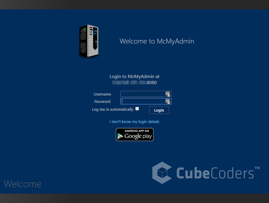 Getting Started With McMyAdmin | Hostwinds