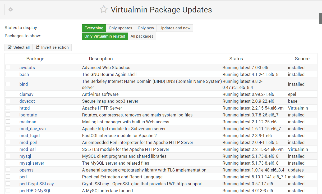 How To Keep Your Virtualmin Server Up-To-Date | Hostwinds