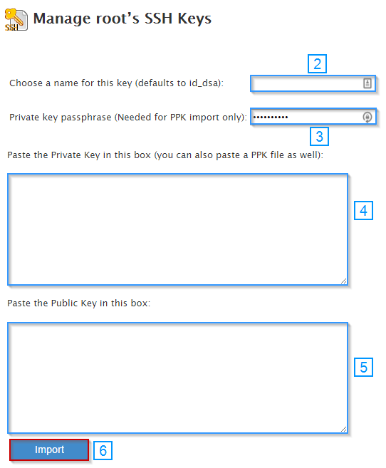Manage root’s SSH Keys | Hostrs