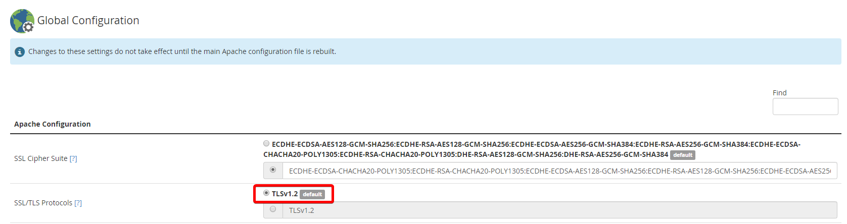 Update TLS to 1.2 Minimum | Hostwinds