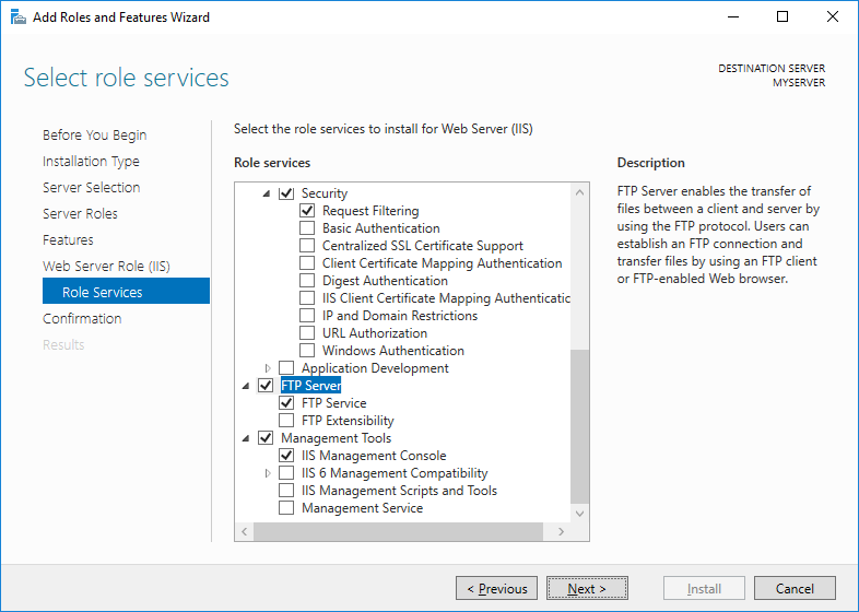 Installing FTP In Windows Server Hostwinds